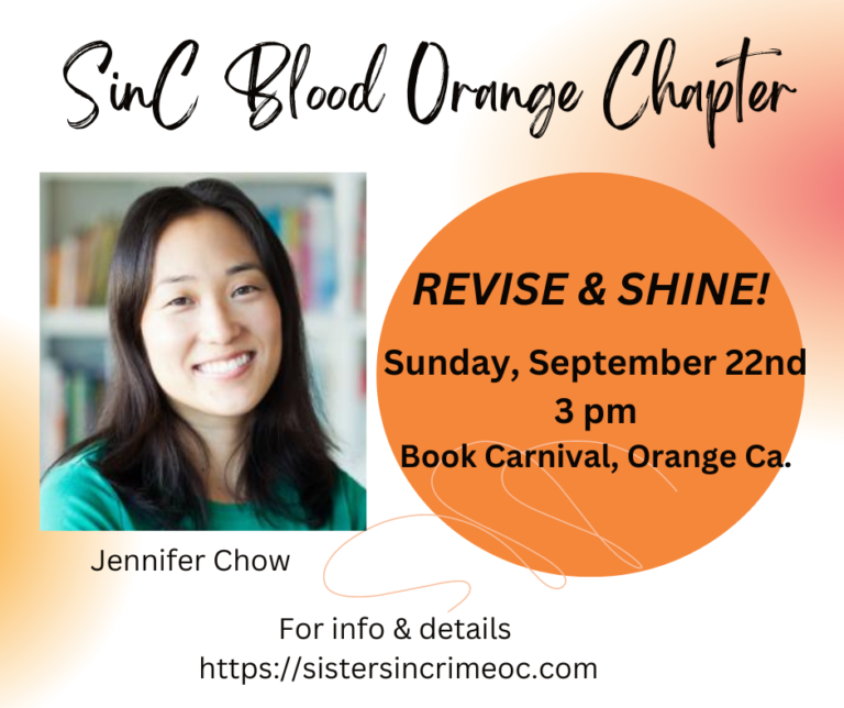 Revise and Shine – Jennifer J. Chow – 22 SEPT 2024